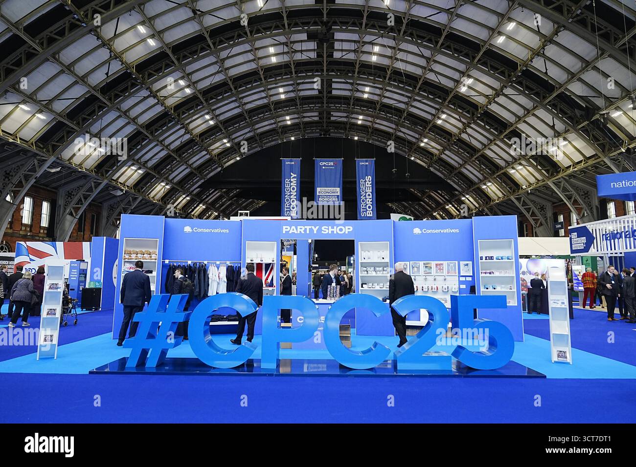 General view of the Conservative Party Conference at the Manchester ...