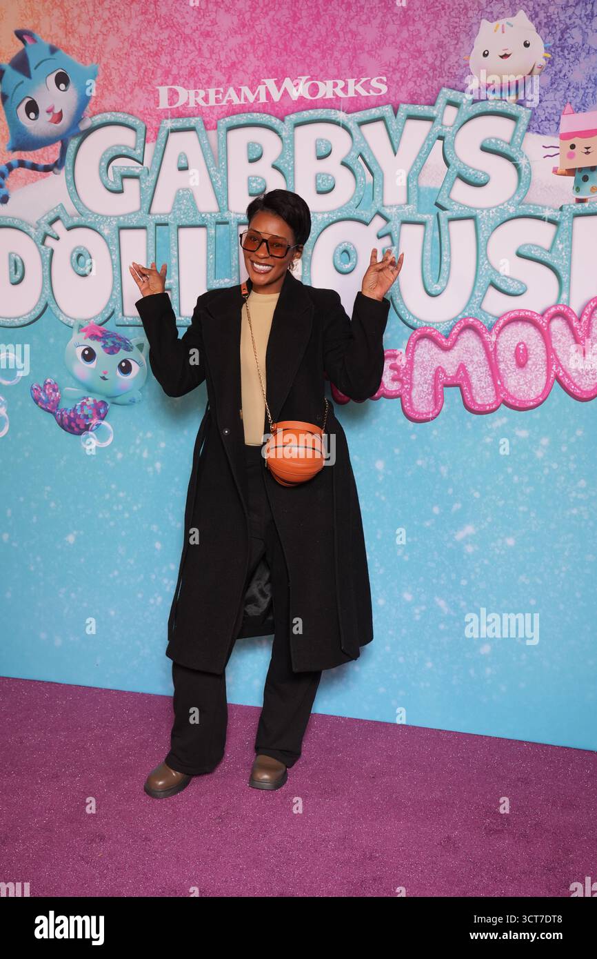 Dymund attends Gabby's Dollshouse The Movie UK gala screening at Vue ...