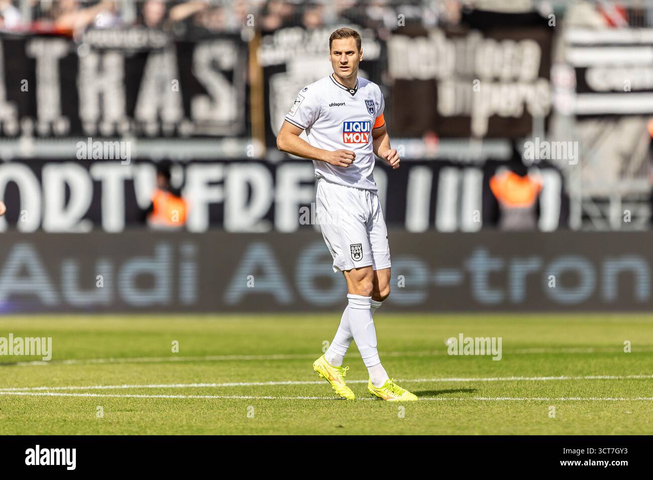 04.10.2025, Fussball, Saison 2025/2026, 3. Liga, Audi-Sportpark Ingolstadt, 10. Spieltag, FC ...