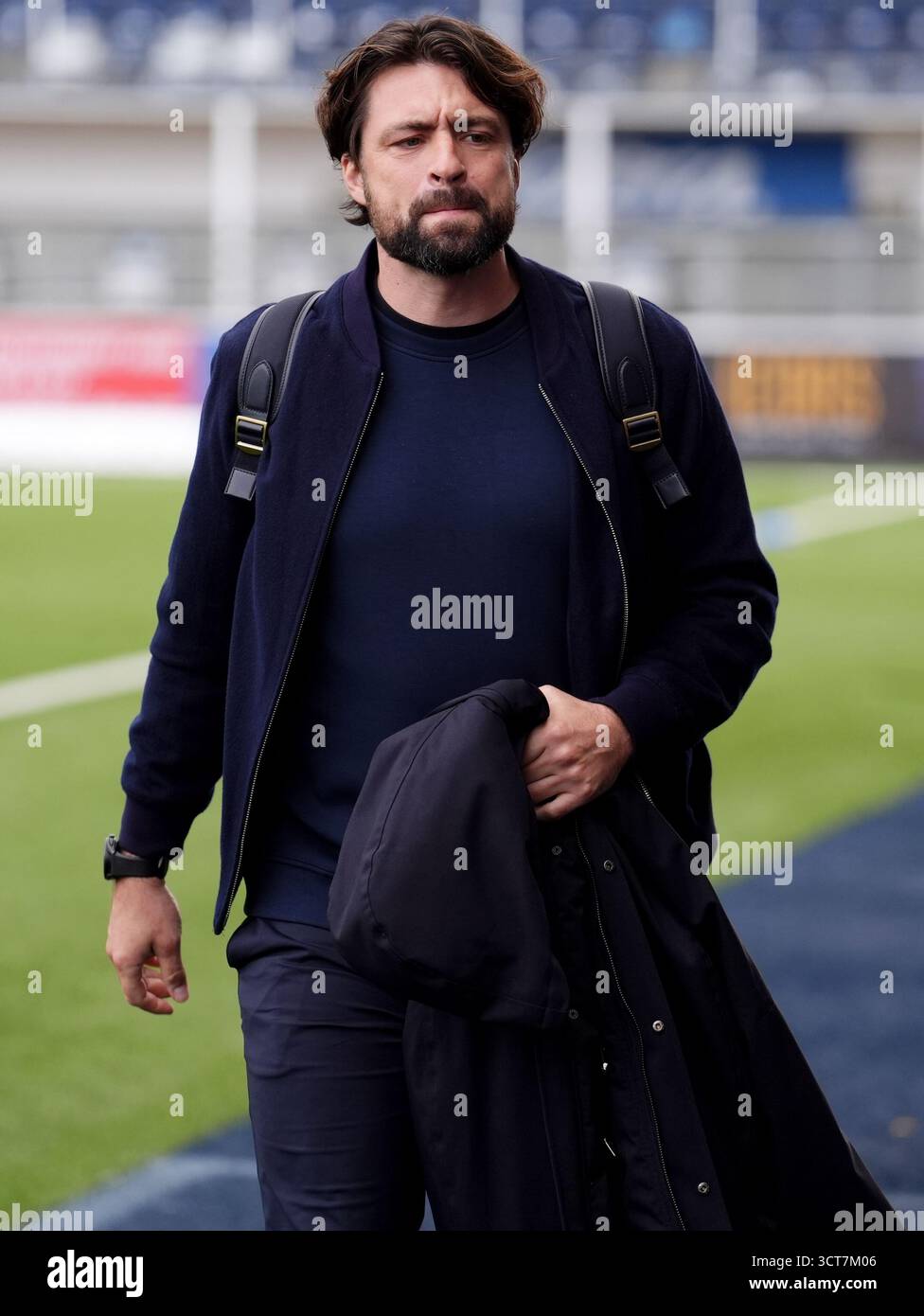 Rangers manager Russell Martin arrives at the ground ahead of the ...