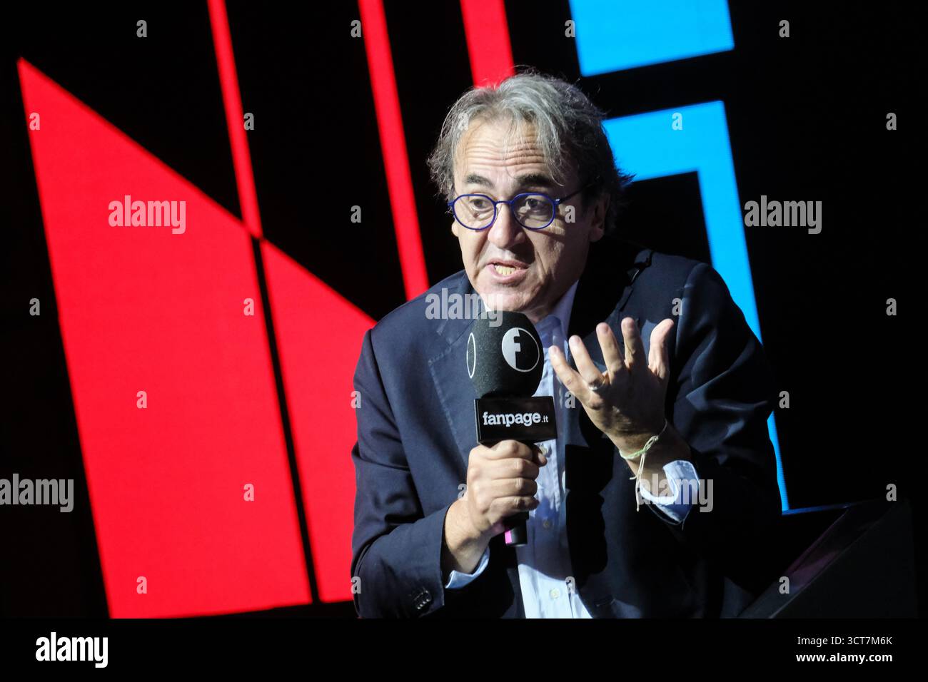 Angelo Bonelli AVS in occasione di fanpage Rumore festival 2025. Roma ...