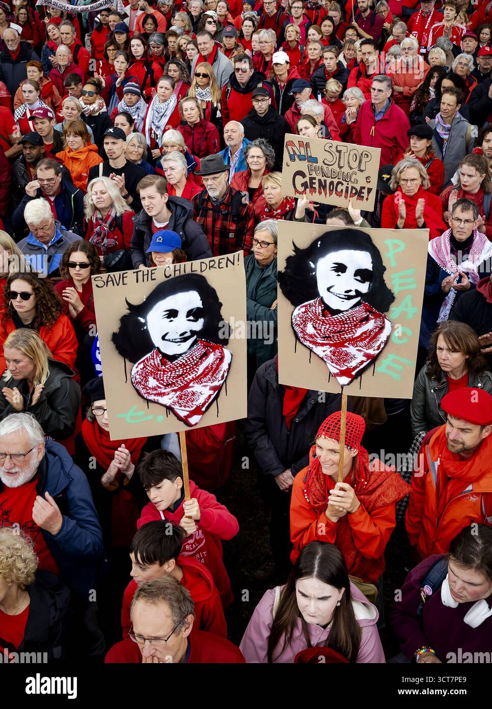 AMSTERDAM – Protesters are gathering at Museumplein for a Red Line ...