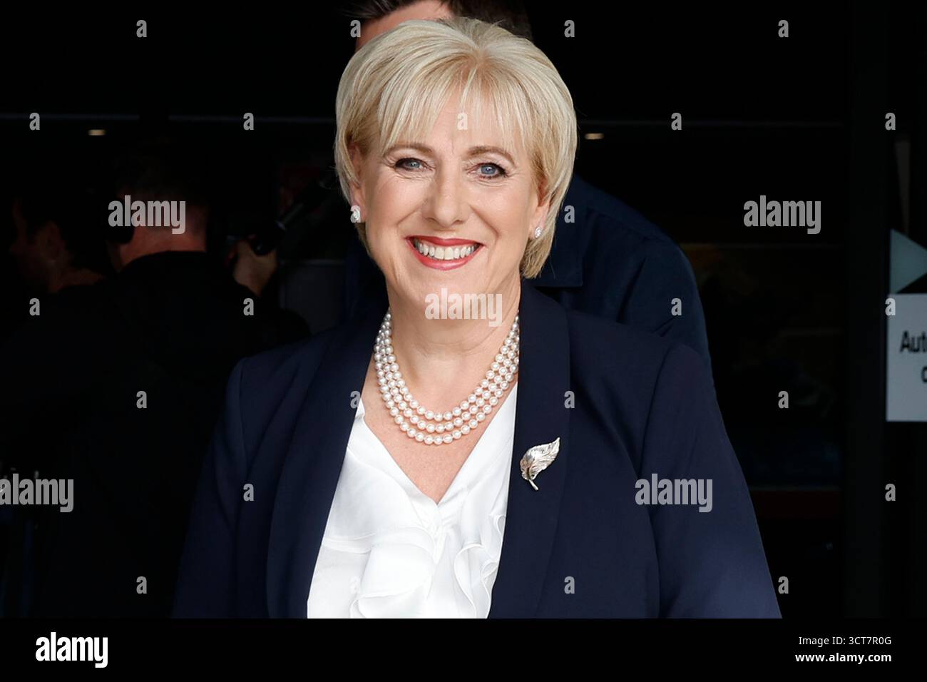 Irish presidential candidate, Fine Gael's Heather Humphreys, leaves the ...