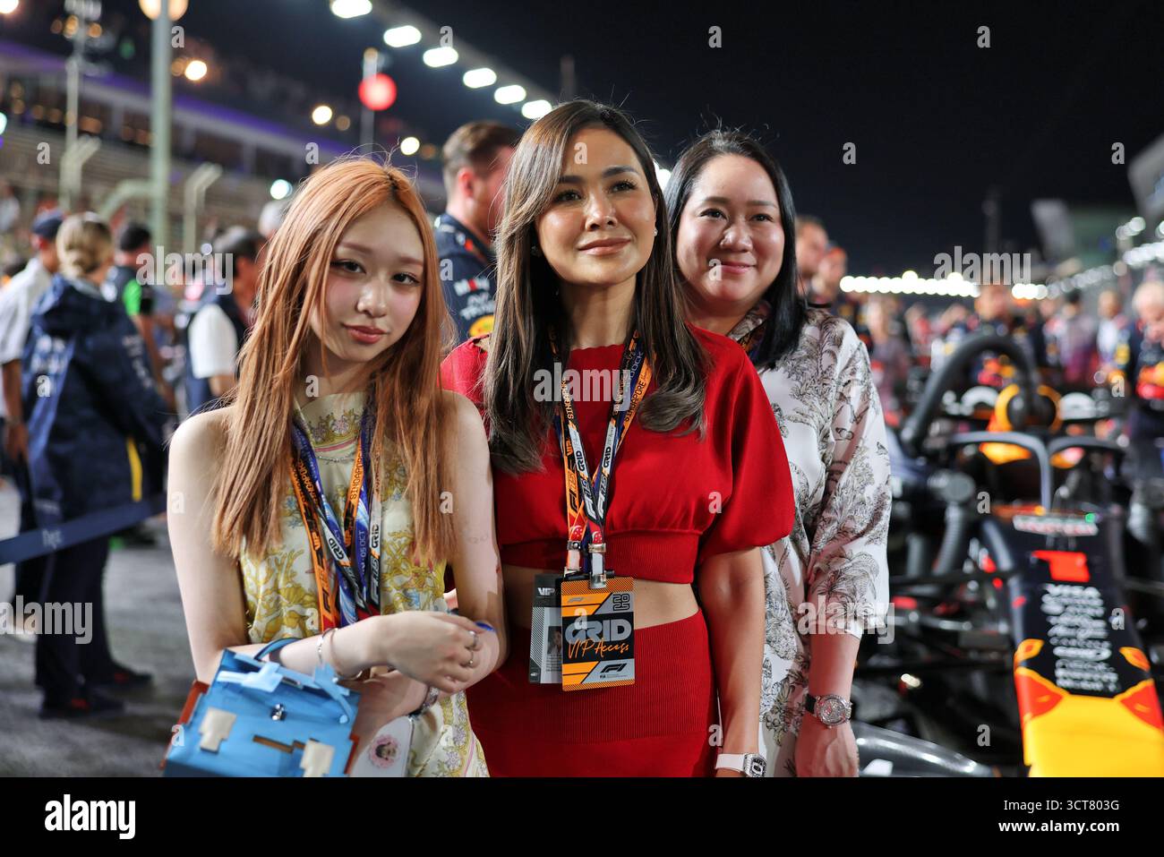 Singapore, Singapore. 05th Oct, 2025. Daughters of Chalerm Yoovidhya ...