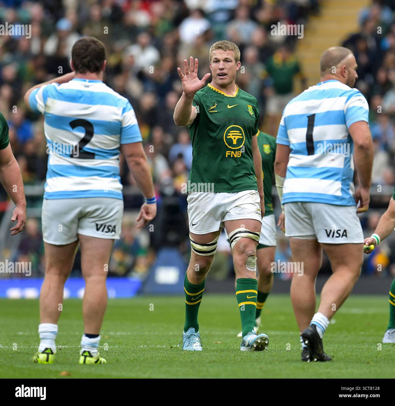 Pieter-Steph Du Toit of South Africa in action during the Rugby ...