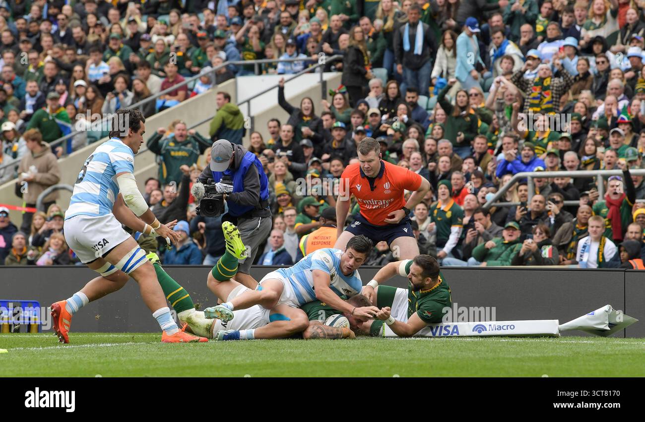 Thomas Du Toit of South Africa in action during the Rugby Championship ...