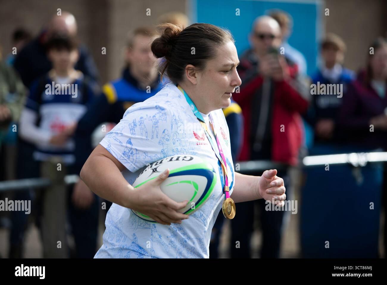 EDITORIAL USE ONLY England Women's Rugby player, Amy Cokayne at ...