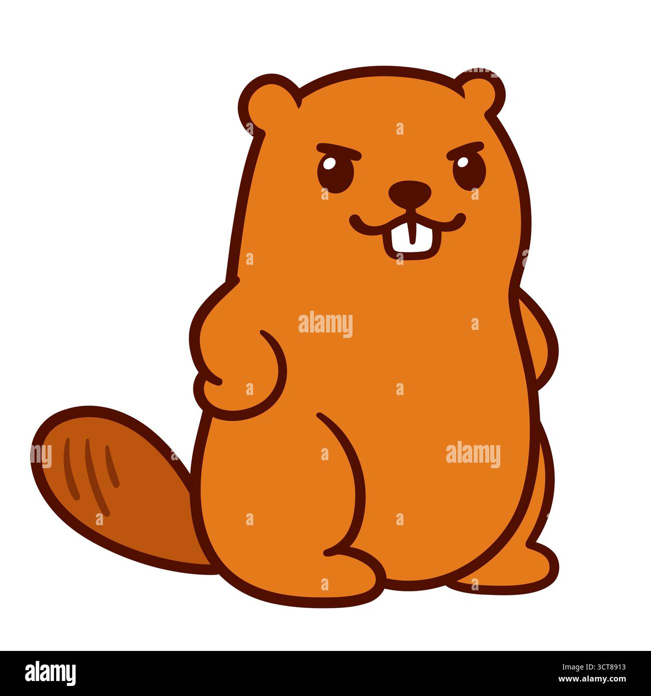 Brave beaver hi-res stock photography and images - Alamy