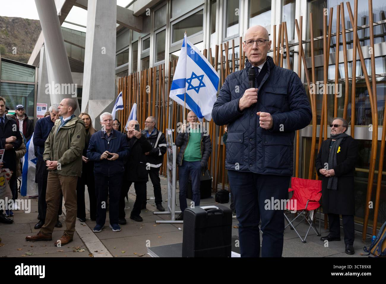 Edinburgh, Scotland, 5th Oct. 2025. The Jewish community of Scotland ...
