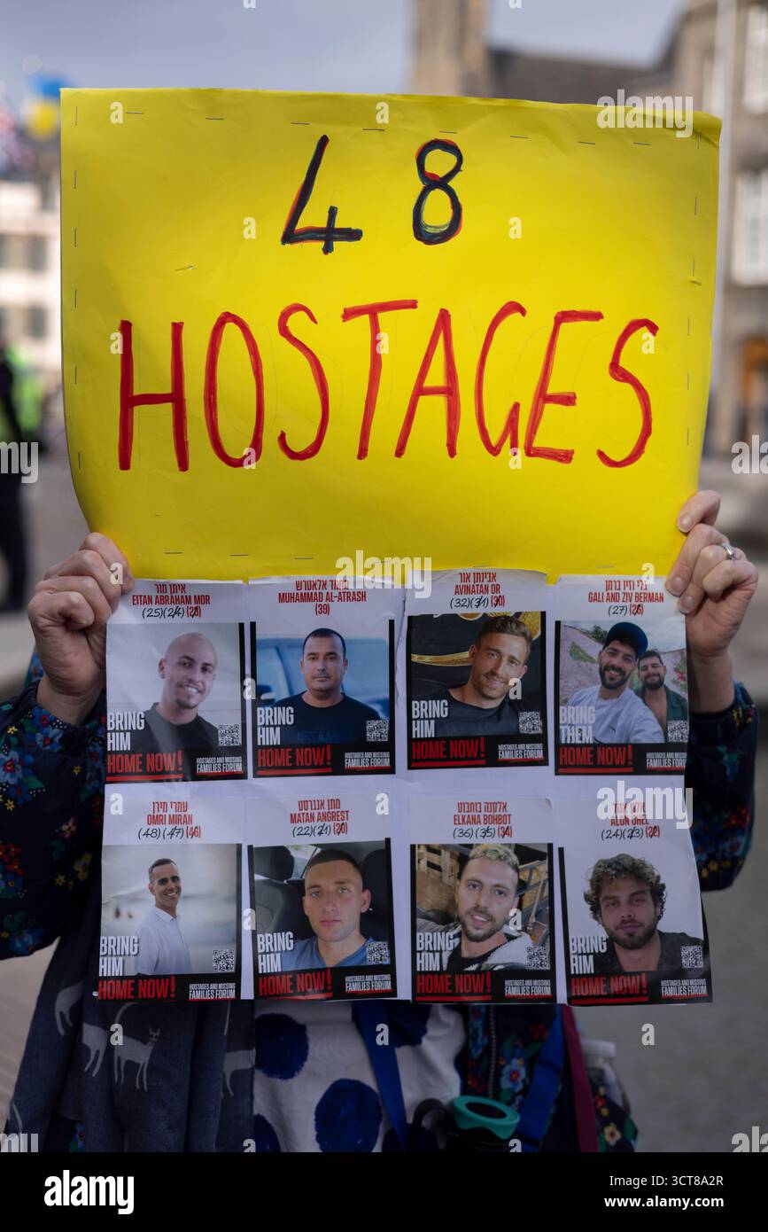 Edinburgh, Scotland, 5th Oct. 2025. The Jewish community of Scotland ...