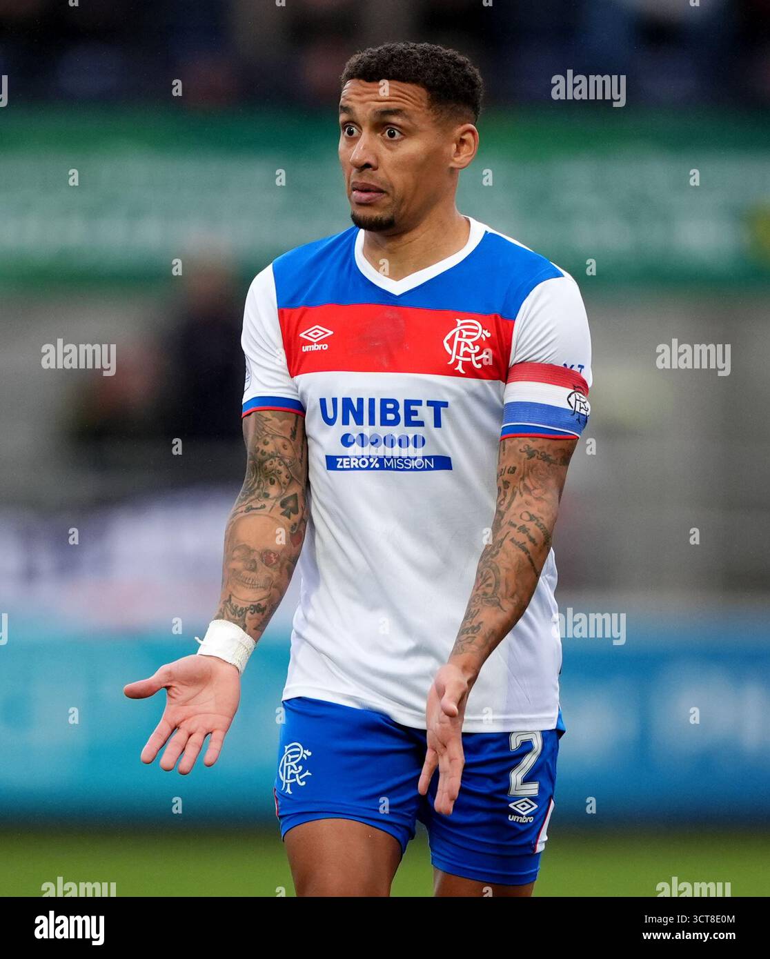 Rangers' James Tavernier during the William Hill Premiership match at ...