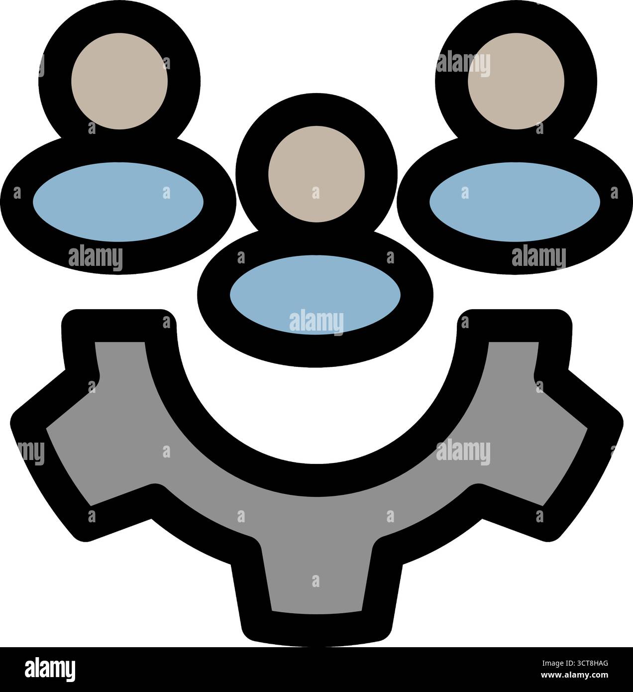 Agile teamwork symbol project hi-res stock photography and images - Alamy