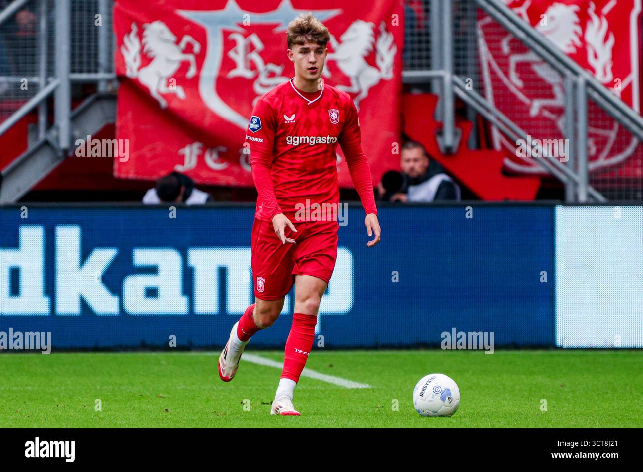 Ruud Nijstad of FC Twente dribbles with the ball during the Eredivisie ...