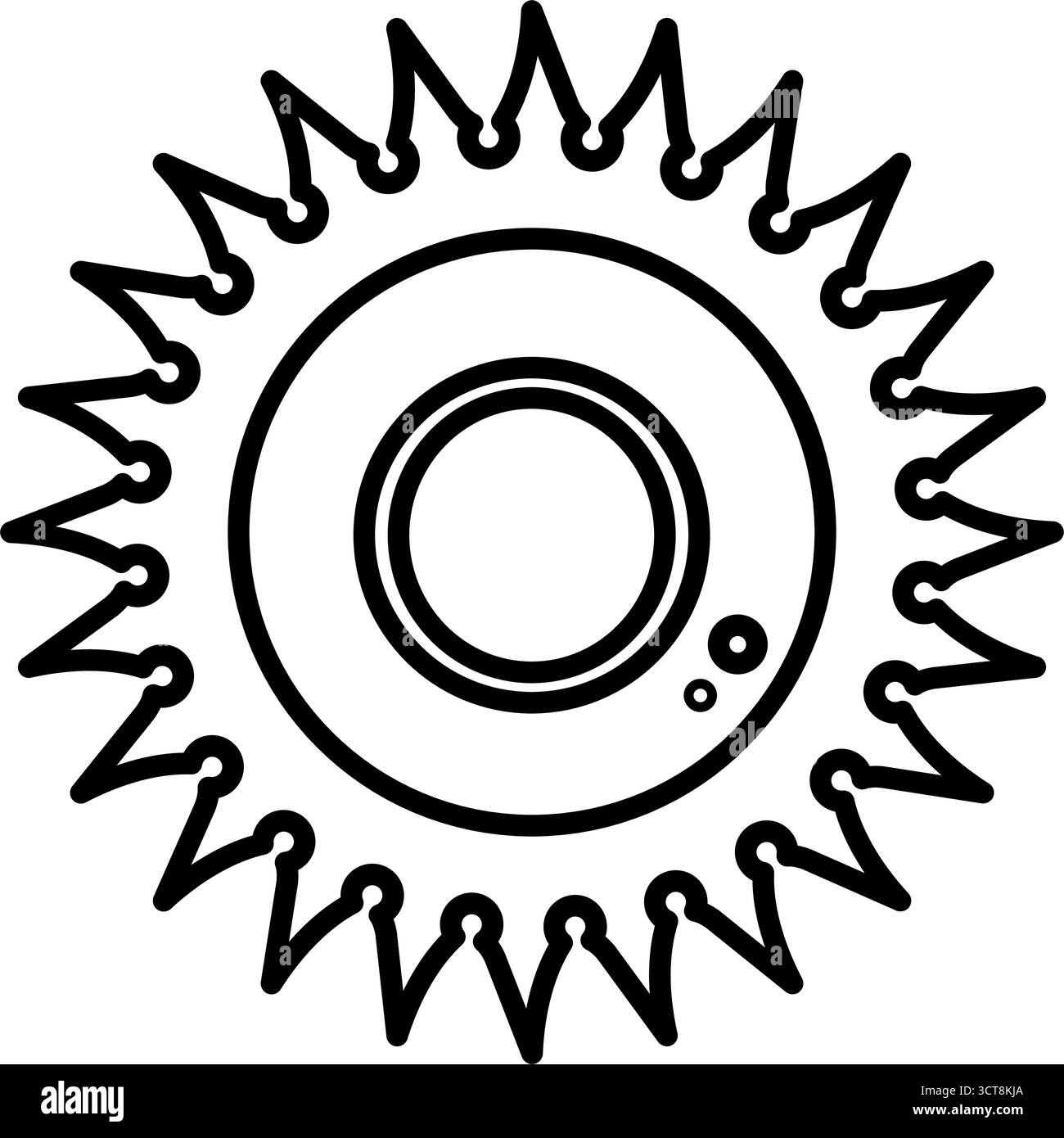 gas stove burner outline vector icon Stock Vector Image & Art - Alamy