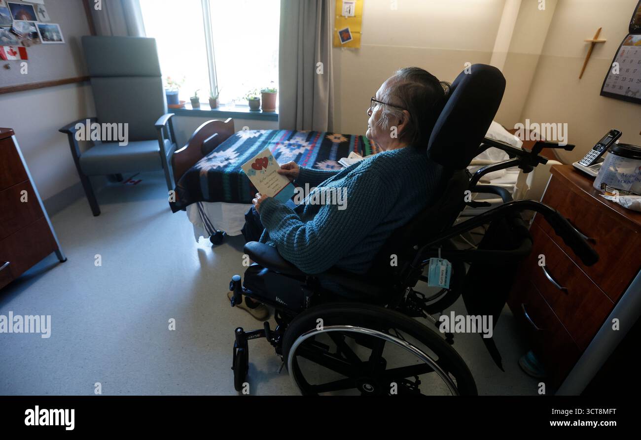 Elaine Clifton, a resident at Misericordia Place Personal Care Home ...