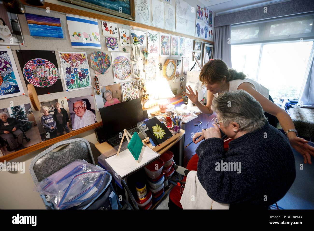 Cheryl Towers, a resident at Misericordia Place Personal Care Home ...