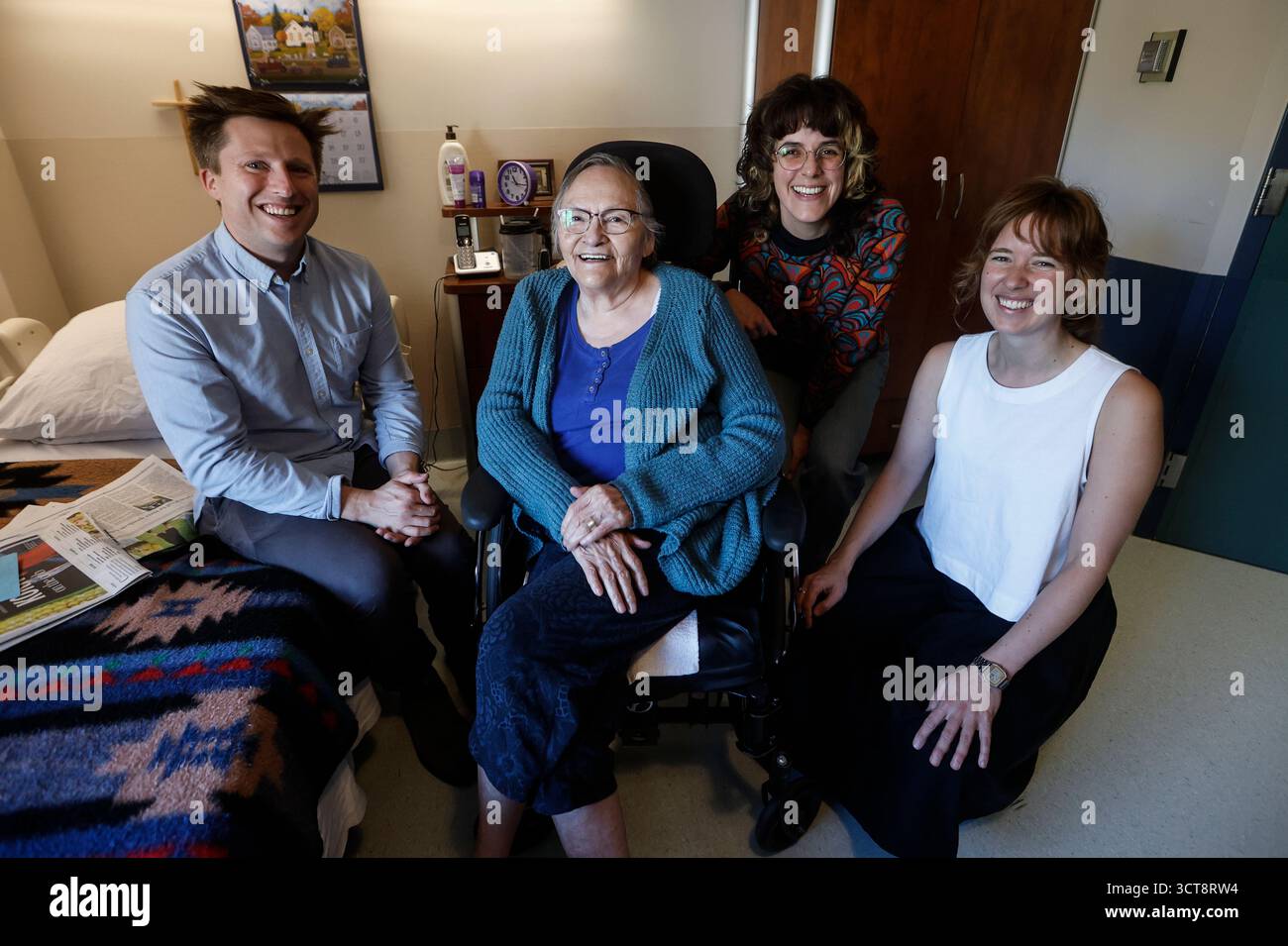 Elaine Clifton, a resident at Misericordia Place Personal Care Home ...