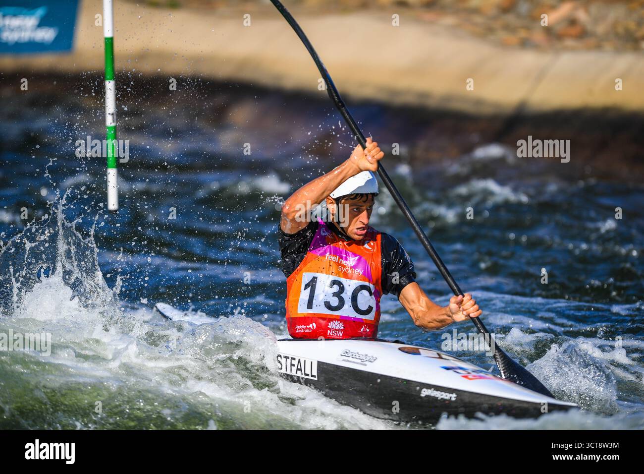 Penrith, Australia. 01st Oct, 2025. Tyler Westfall of USA is seen in ...
