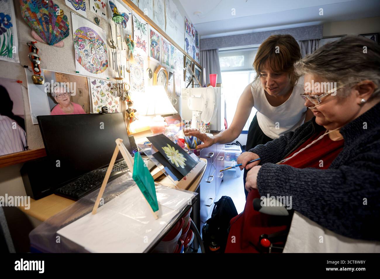 Cheryl Towers, a resident at Misericordia Place Personal Care Home ...