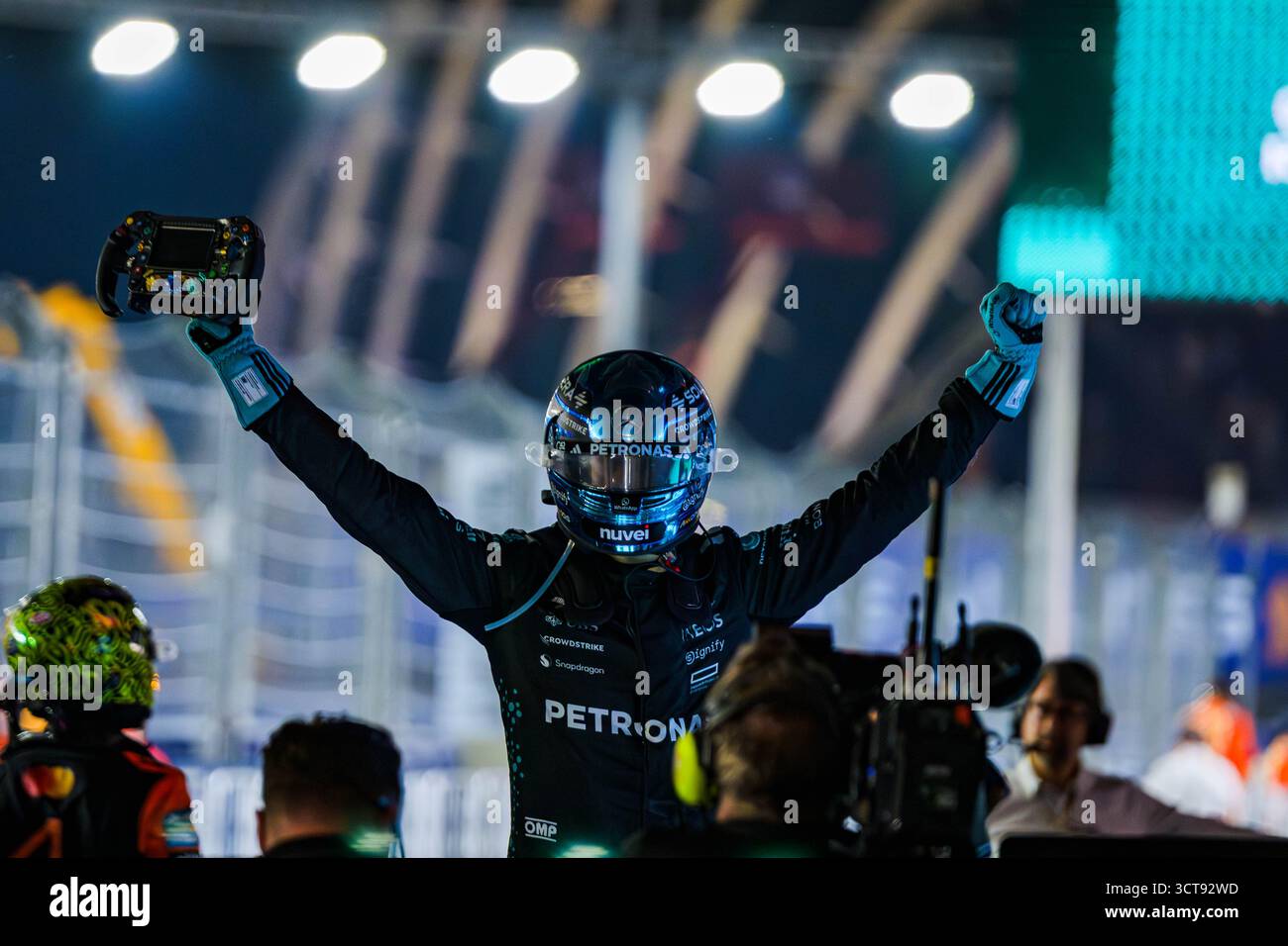 Marina Bay Street Circuit, Singapore. 5th Oct 2025. George Russell of ...