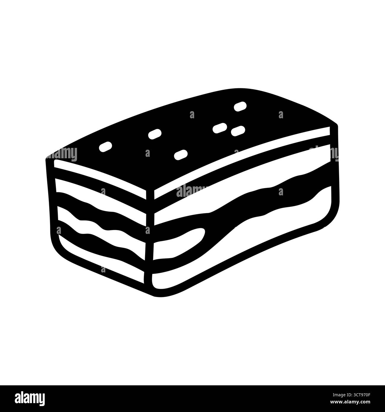 Pork lard Black and White Stock Photos & Images - Alamy