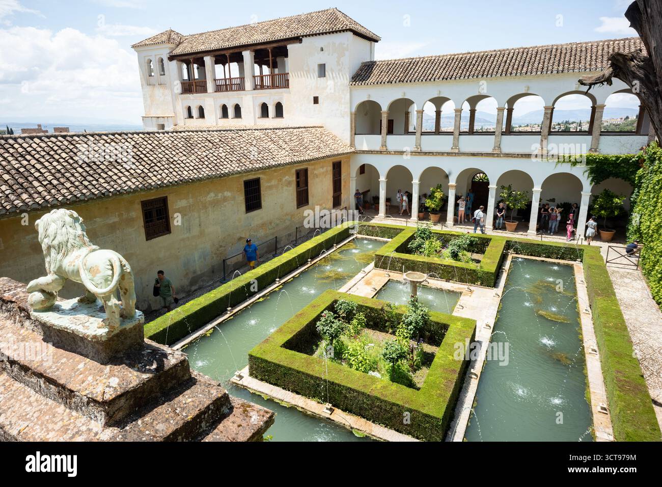 Alhambra Palace Granada Spain Stock Photo - Alamy