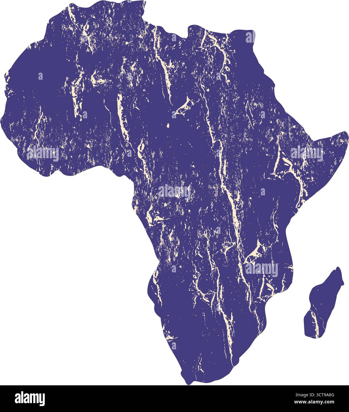 Africa rough Cut Out Stock Images & Pictures - Alamy