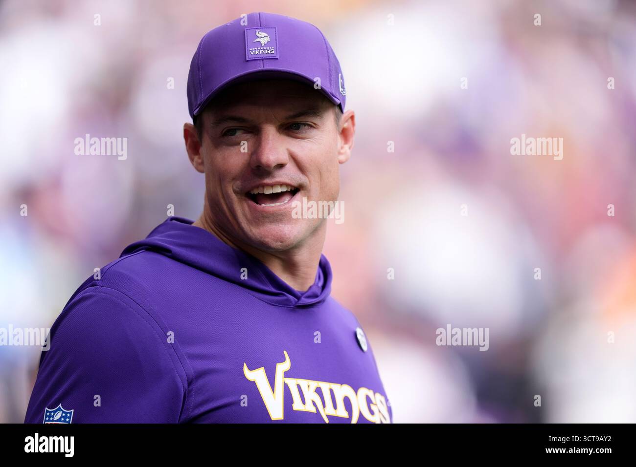 Minnesota Vikings' head coach Kevin O'Connell during the NFL ...