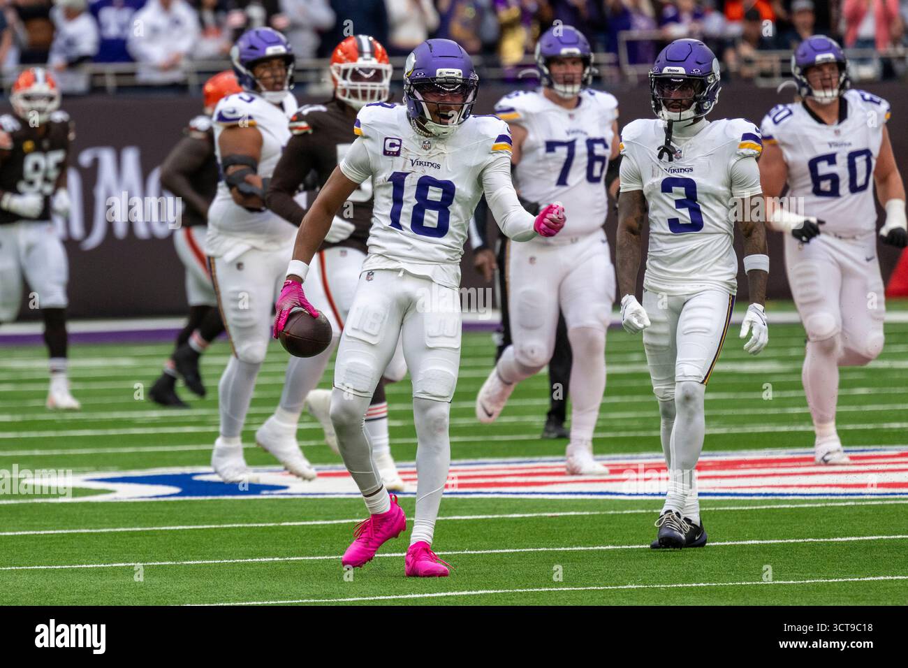 Justin jefferson vikings 2025 hi-res stock photography and images - Alamy