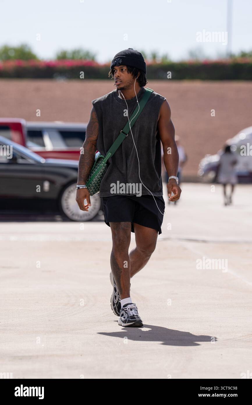 Arizona Cardinals wide receiver Greg Dortch arrives to State Farm ...