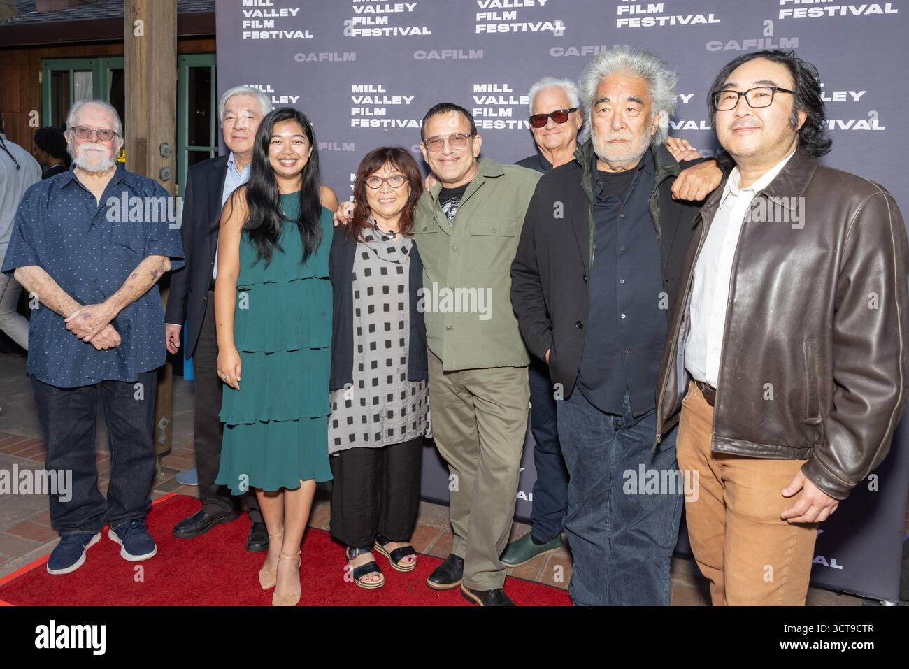 Mill Valley, USA. 03rd Oct, 2025. Kim Salyer, Glen S. Fukushima, Loi ...