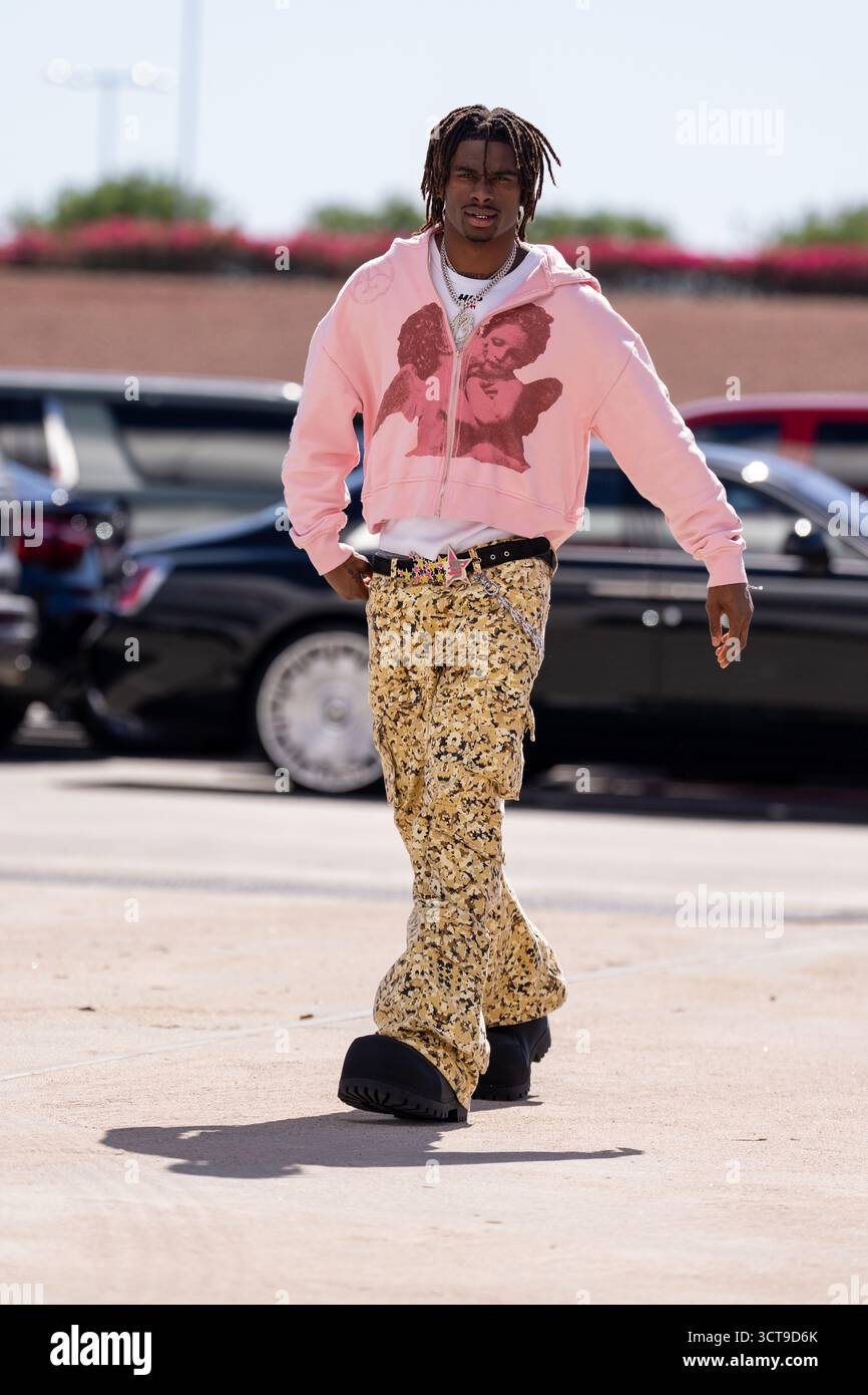 Arizona Cardinals cornerback Kei'Trel Clark arrives to State Farm ...