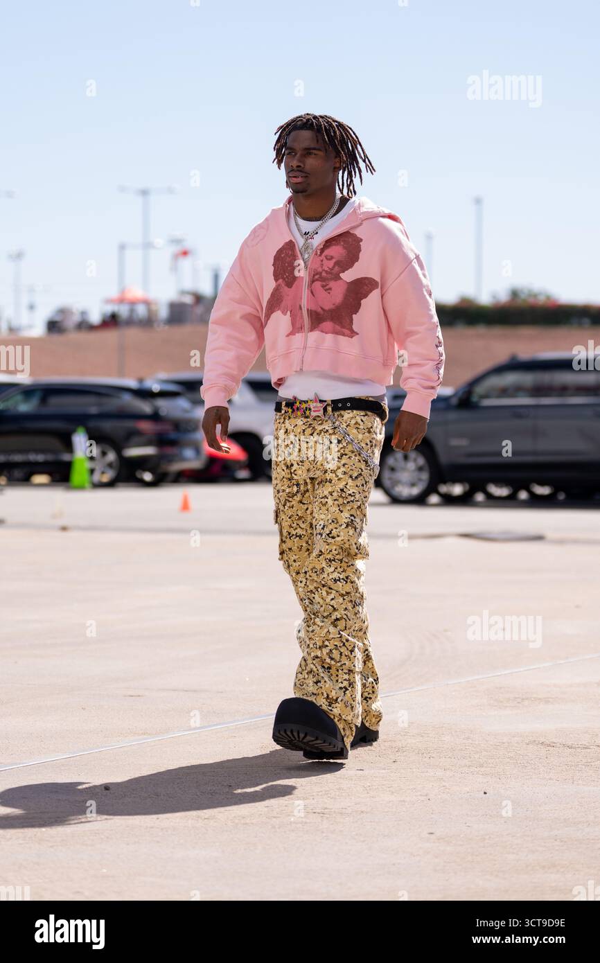 Arizona Cardinals cornerback Kei'Trel Clark arrives to State Farm ...