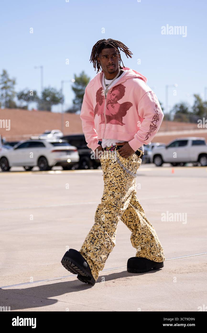 Arizona Cardinals cornerback Kei'Trel Clark arrives to State Farm ...