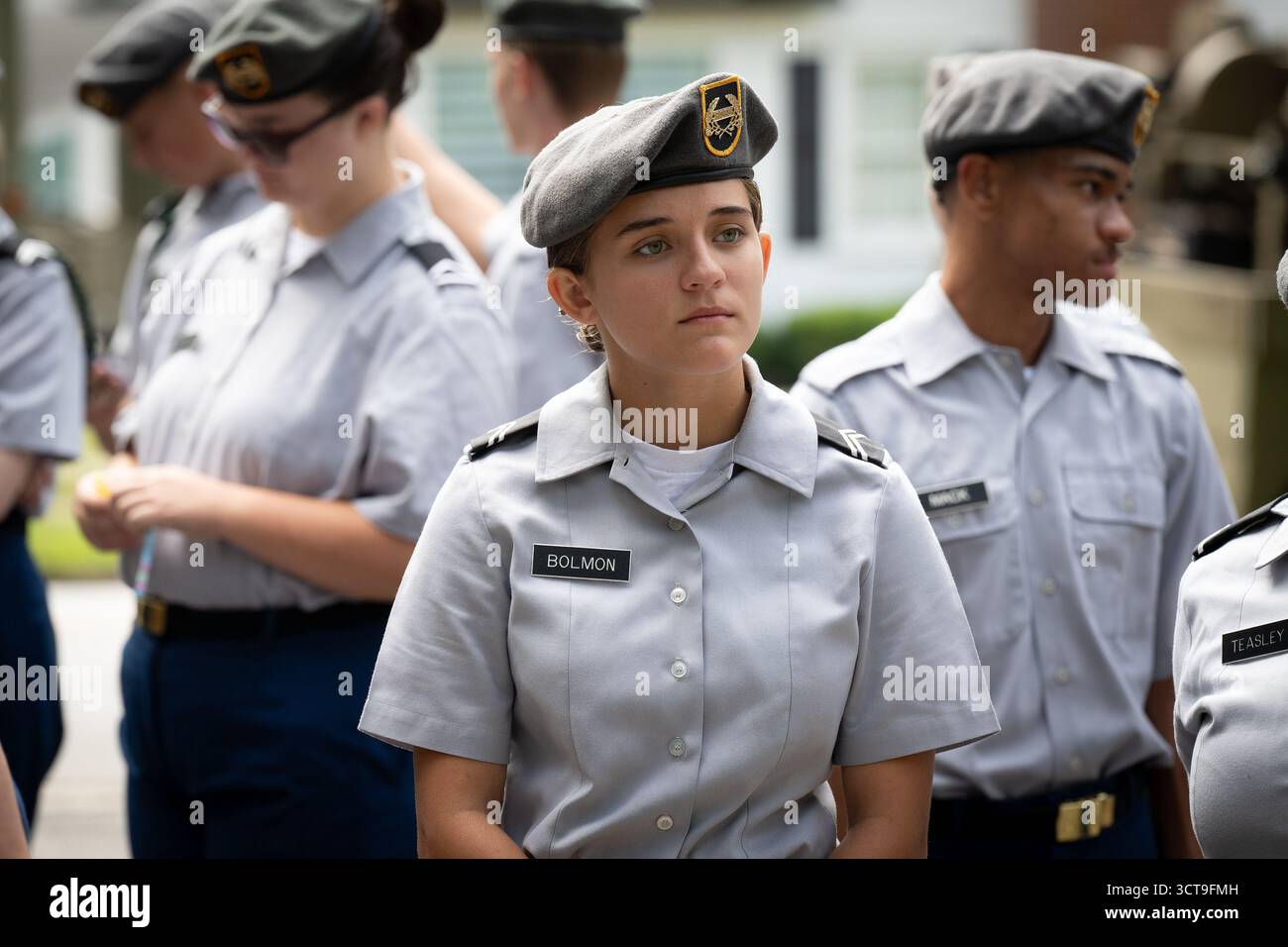 Toccoa, Georgia, USA. 4th Oct, 2025. A female Army JROTC cadet from ...