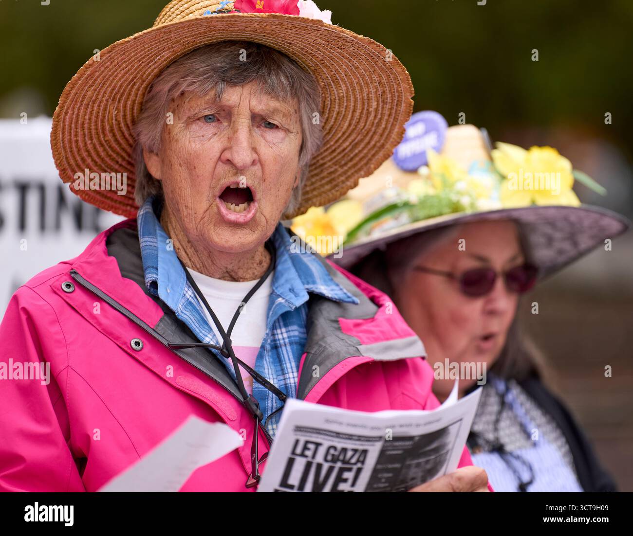 Gaza eugene protest hi-res stock photography and images - Alamy