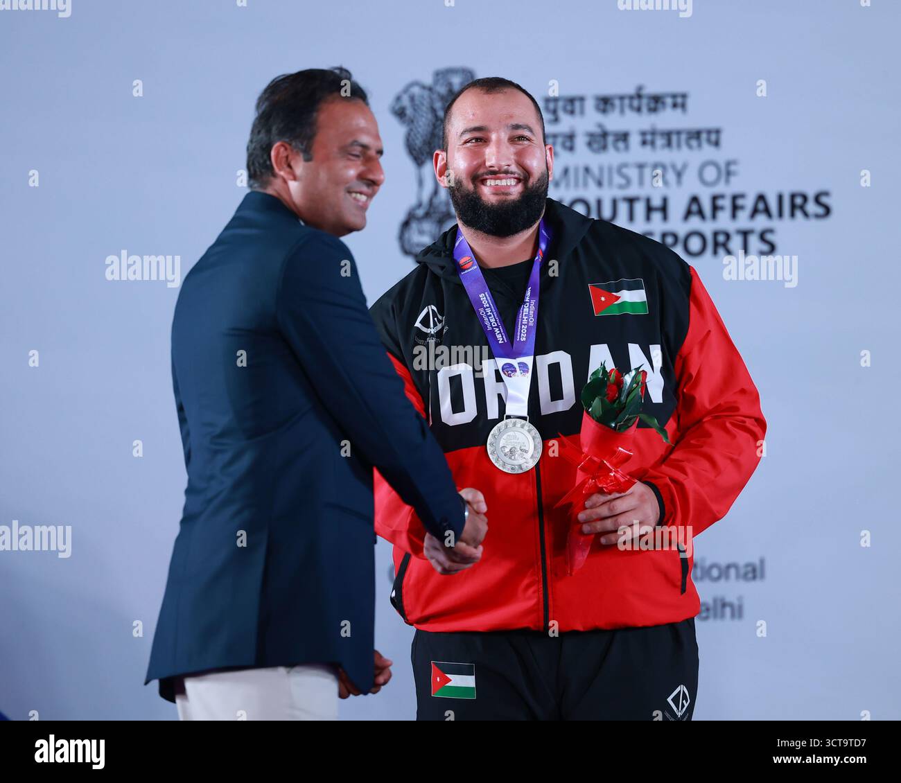 October 5, 2025, New Delhi, Delhi, India (IND: Ahmad HINDI of Jordan ...