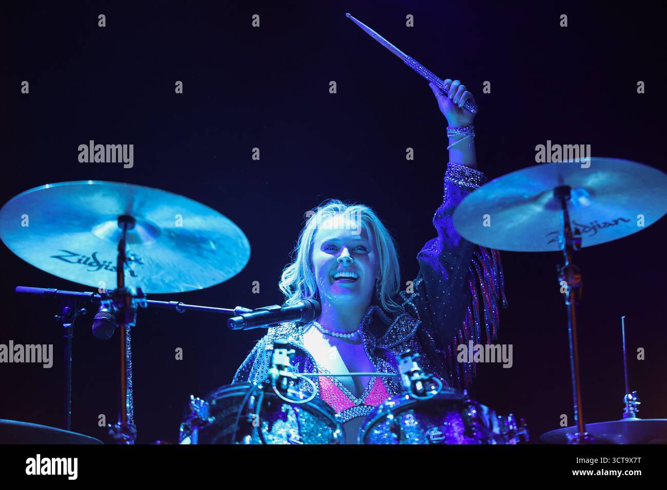 London, UK. Sunday October 5, 2025. JoJo Siwa performs at the O2 Forum ...