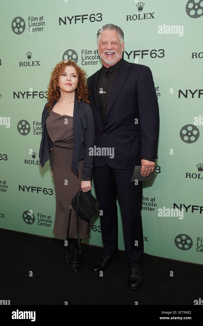 Ny. 05th Oct, 2025. Bernadette Peters, Tom Source at arrivals for ...