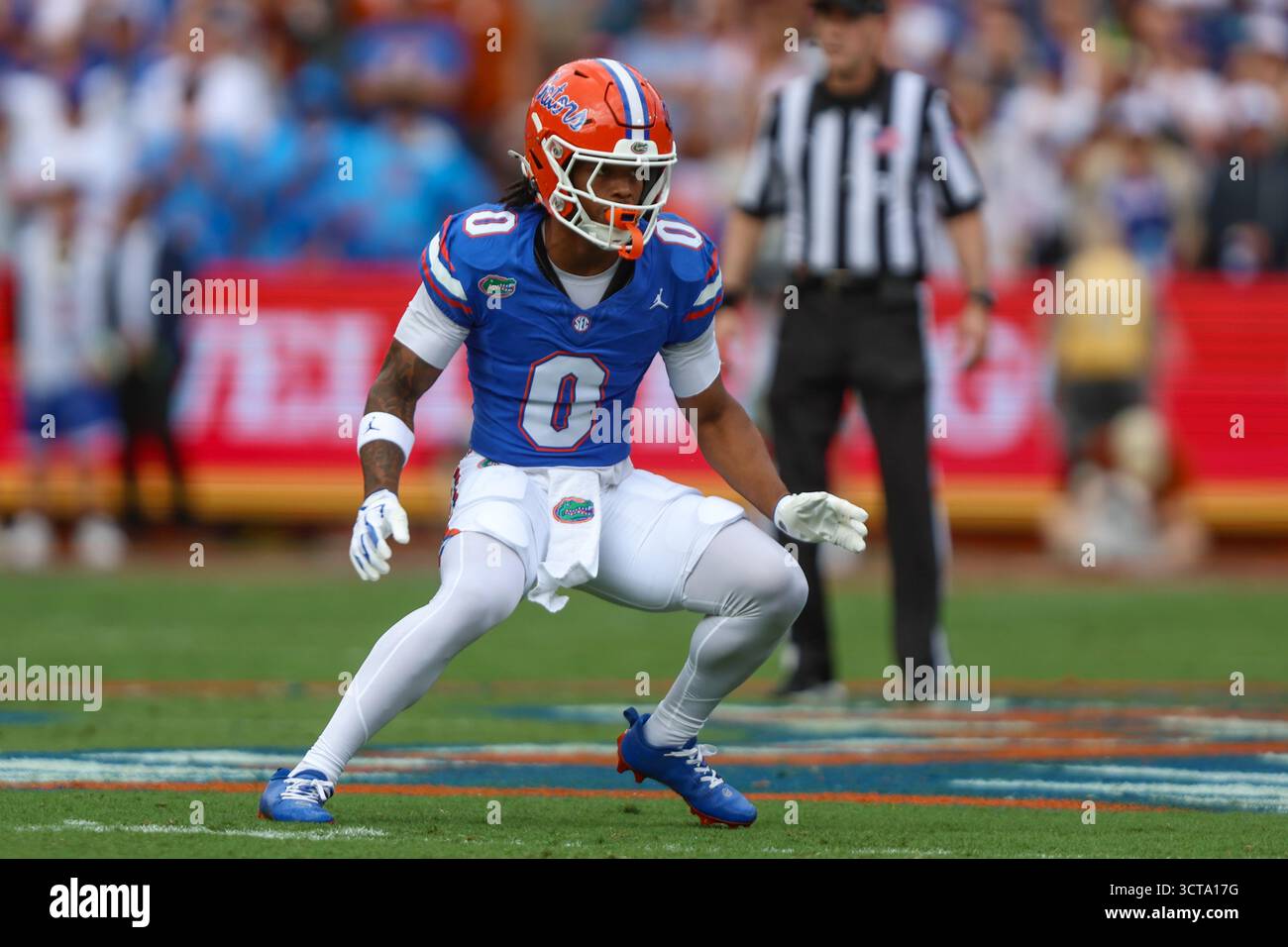 Florida defensive back Sharif Denson (0) in action during an NCAA ...