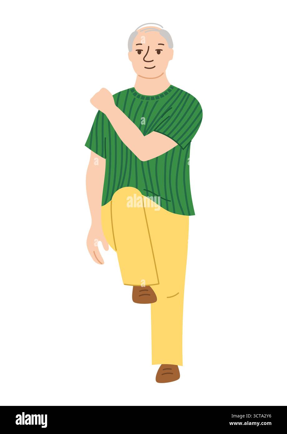 Senor man Cut Out Stock Images & Pictures - Alamy