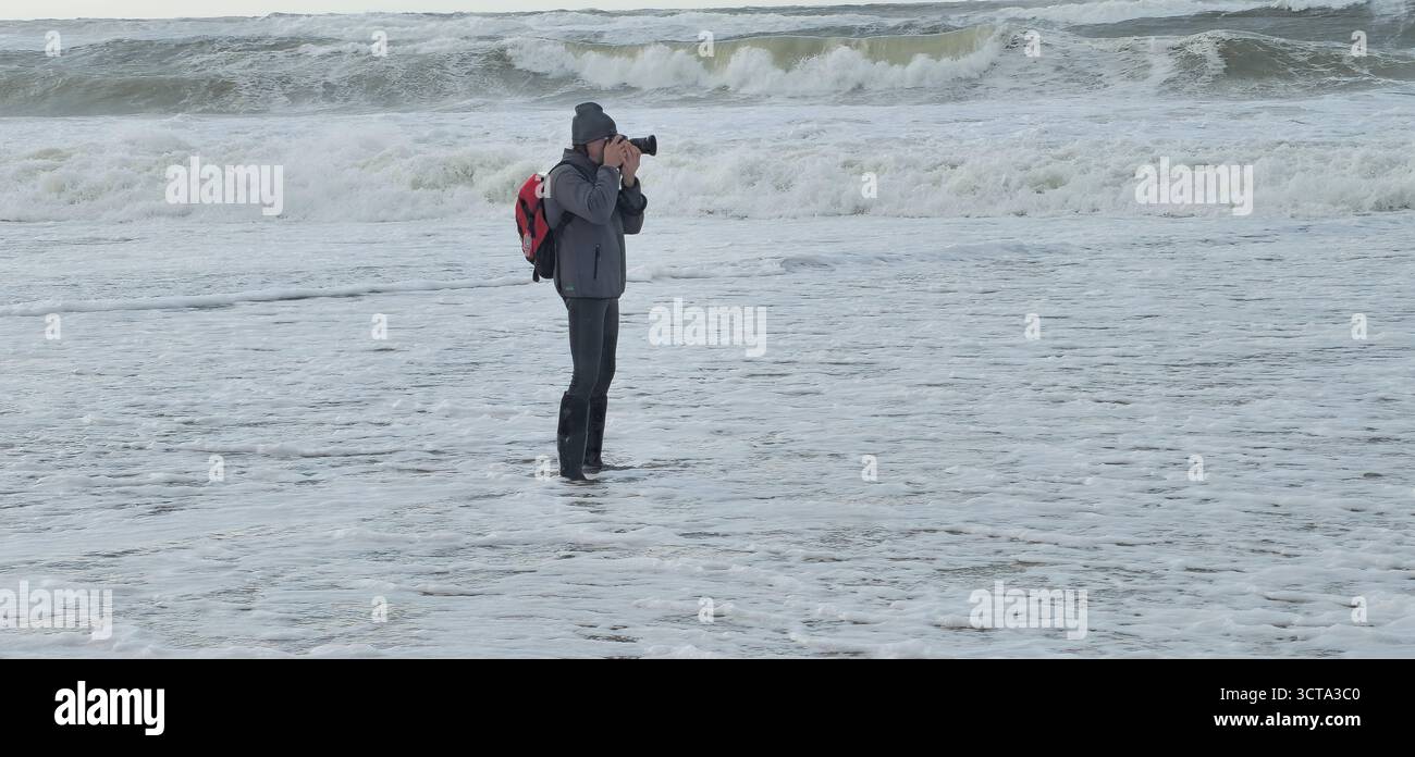 Sturmflut auf Sylt 05.10.25: Sturmflut auf der Nordseeinsel Sylt ...