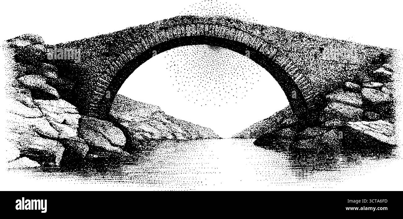 Riverbank bridge Cut Out Stock Images & Pictures - Alamy