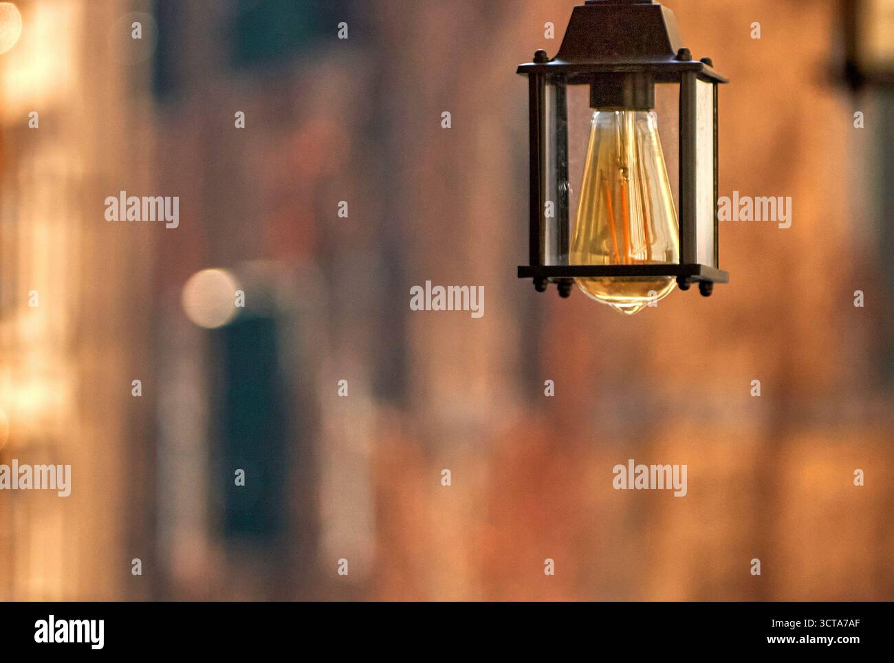 Old street lamp glass hi-res stock photography and images - Alamy