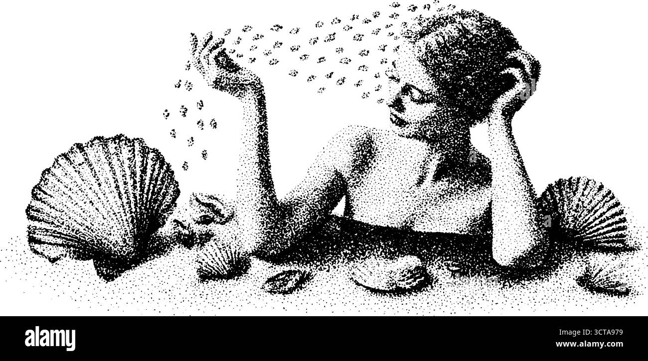 Emerging pointillism art Stock Vector Images - Alamy