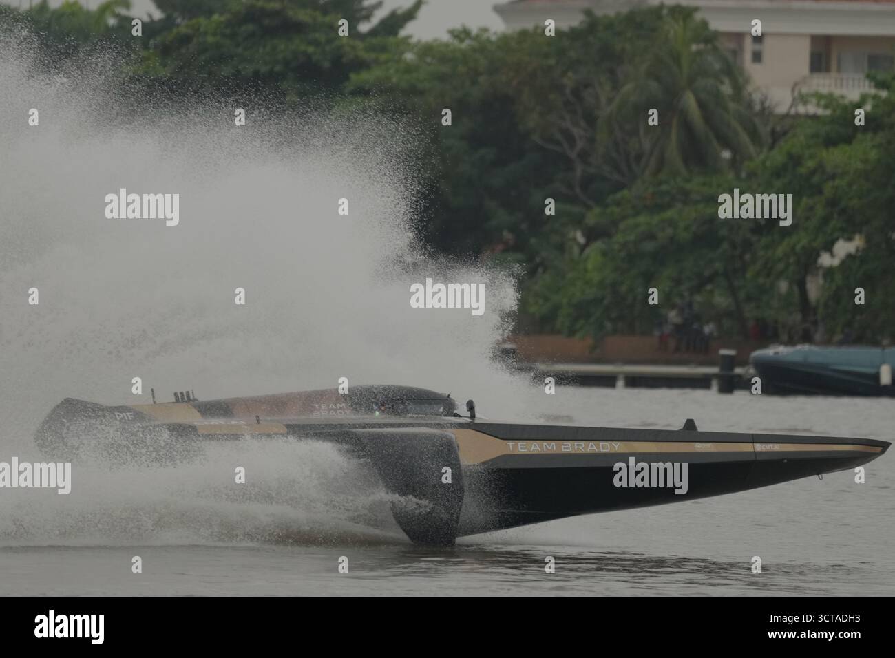 Team Brady, competes during the E1 powerboat Grand Prix Championship ...