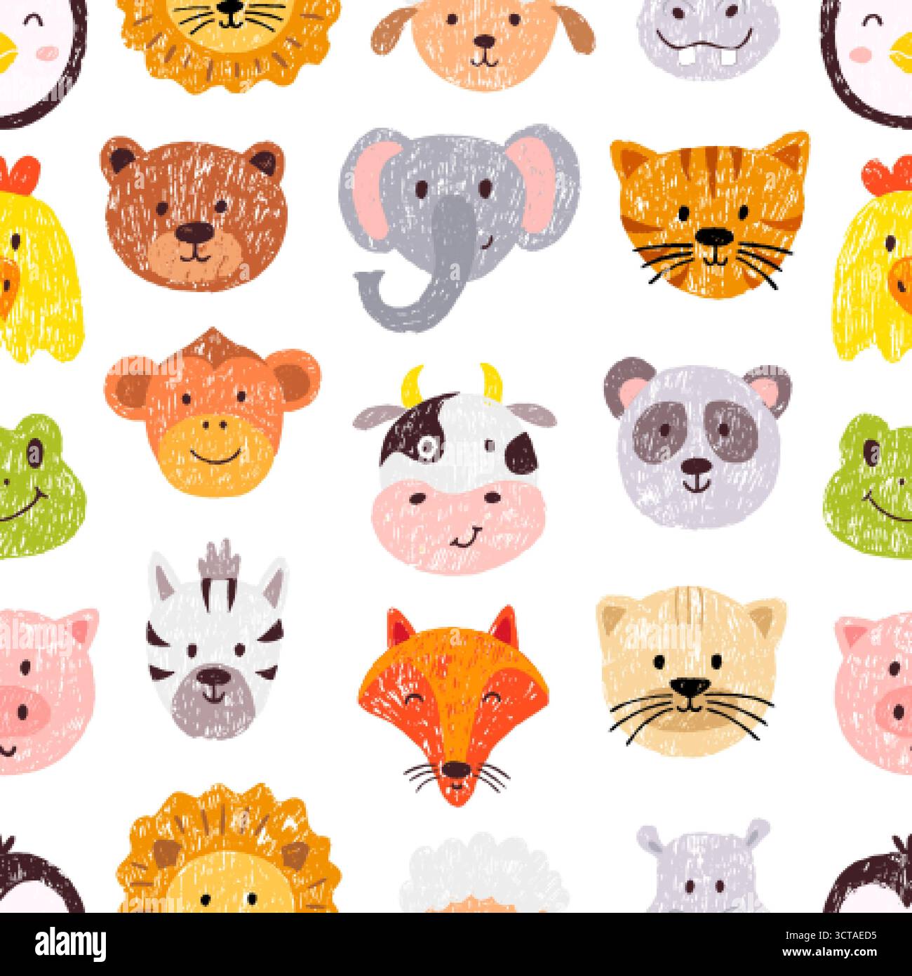 Crayon head Stock Vector Images - Alamy