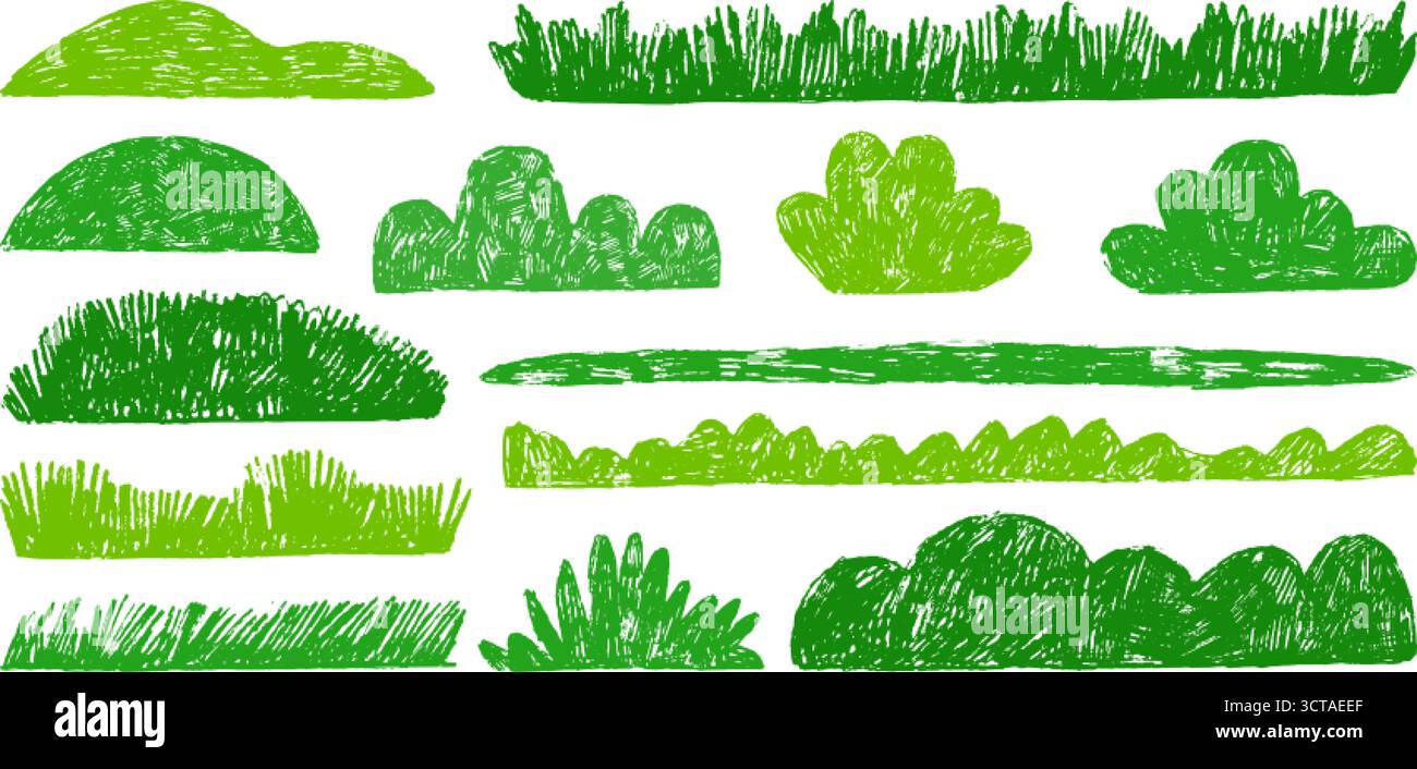 Spring pastureland Cut Out Stock Images & Pictures - Alamy
