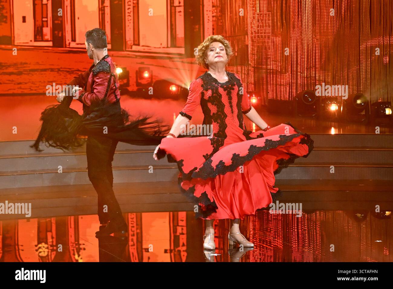 Rome: Rai Auditorium at the Foro Italico. Broadcast of Dancing with the ...