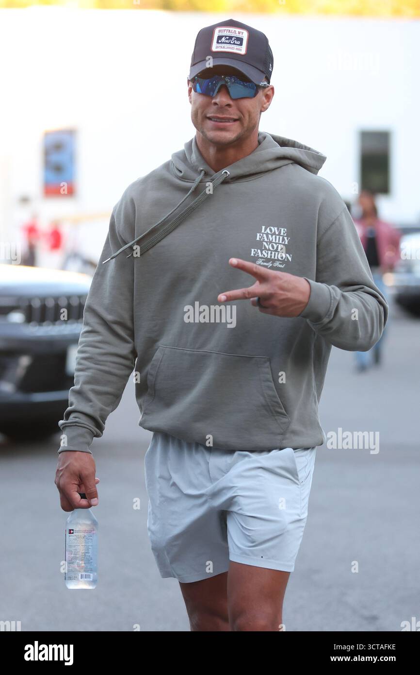 Buffalo Bills defensive back Jordan Poyer (21) arrives at the stadium ...